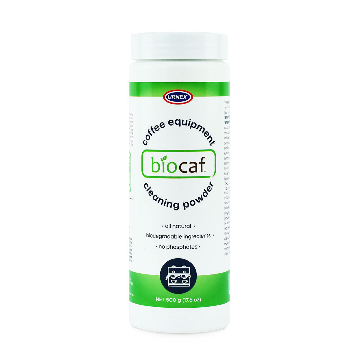 Biocaf Coffee Equipment Cleaning Powder (500) – AscasoUSA